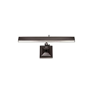 WAC Lighting Hemmingway 14in LED Adjustable Picture Light 2700K in Rubbed Bronze