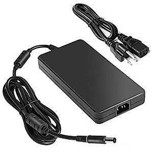 240W 19.5V 12.3A AC Adapter Charger for Dell Alienware M17X M18X X51 13 15 17 R2 R3 R4 R5 Precision 7710 7720 7730 M6400 M6500 M6600 M6700 M6800 Area-51m PA-9E Laptop Power Supply Cord