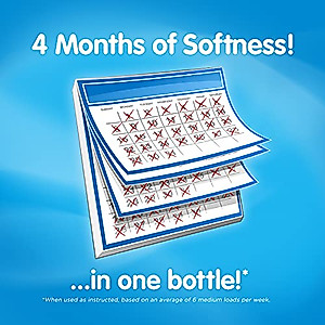 Snuggle Liquid Fabric Softener, Dye Free for Sensitive Skin, 2X Concentrated, 200 Loads