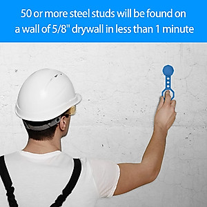 BesWin Stud Finder Wall Scanner - Studball with 27 Pounds of Pull Magnetic Power - Detect Metal through 5/8" Drywall, Wood or 3/4" Plywood Paneling, Ceramic Tiling - No Battery Required, Black