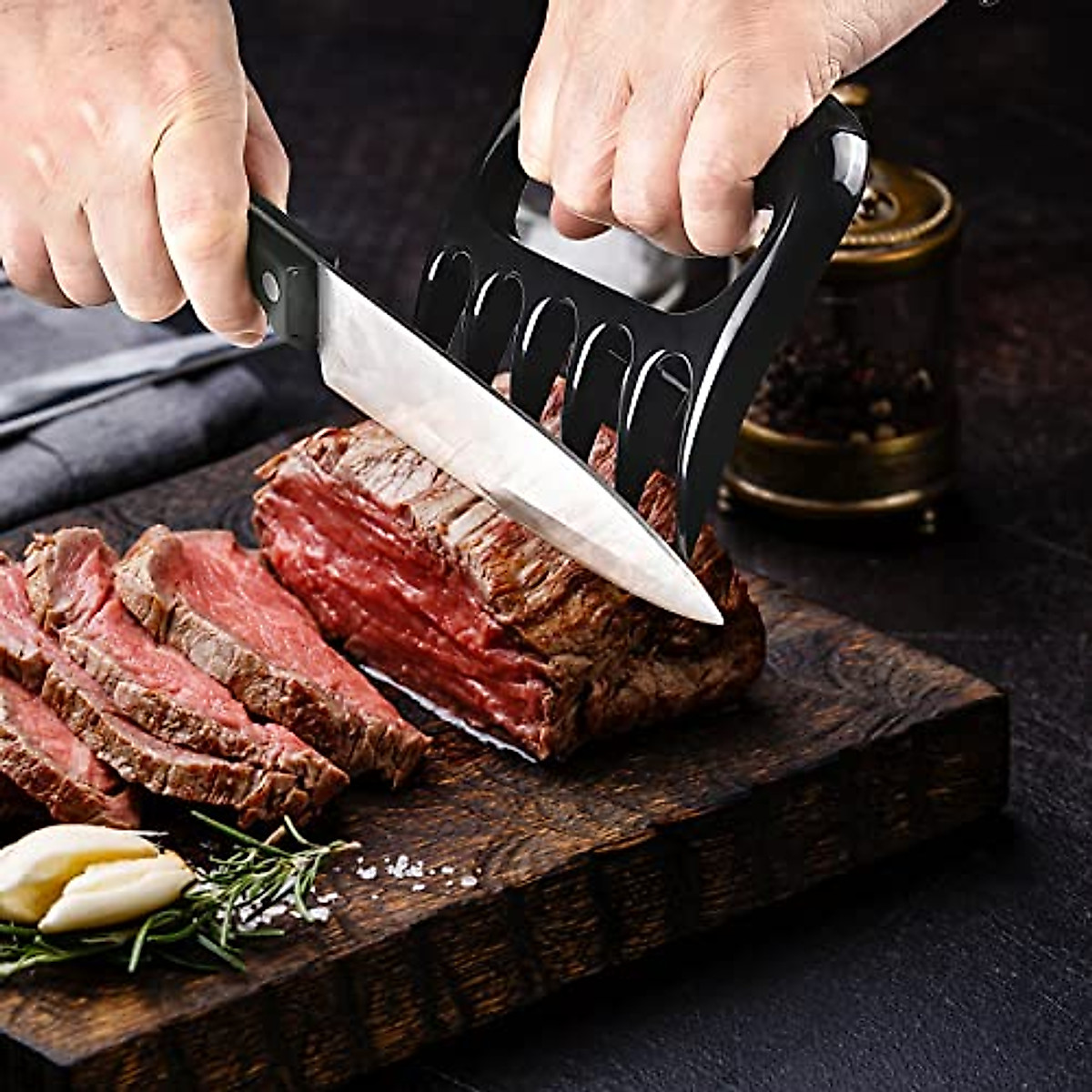 2 Pack Meat Claws for Shredding, Stocking Stuffers, Meat Shredder Tool Bear Claws Chicken Shredder Smoker Grill Accessories for Turkey, Christmas Stocking Stuffers Bbq Gifts for Men