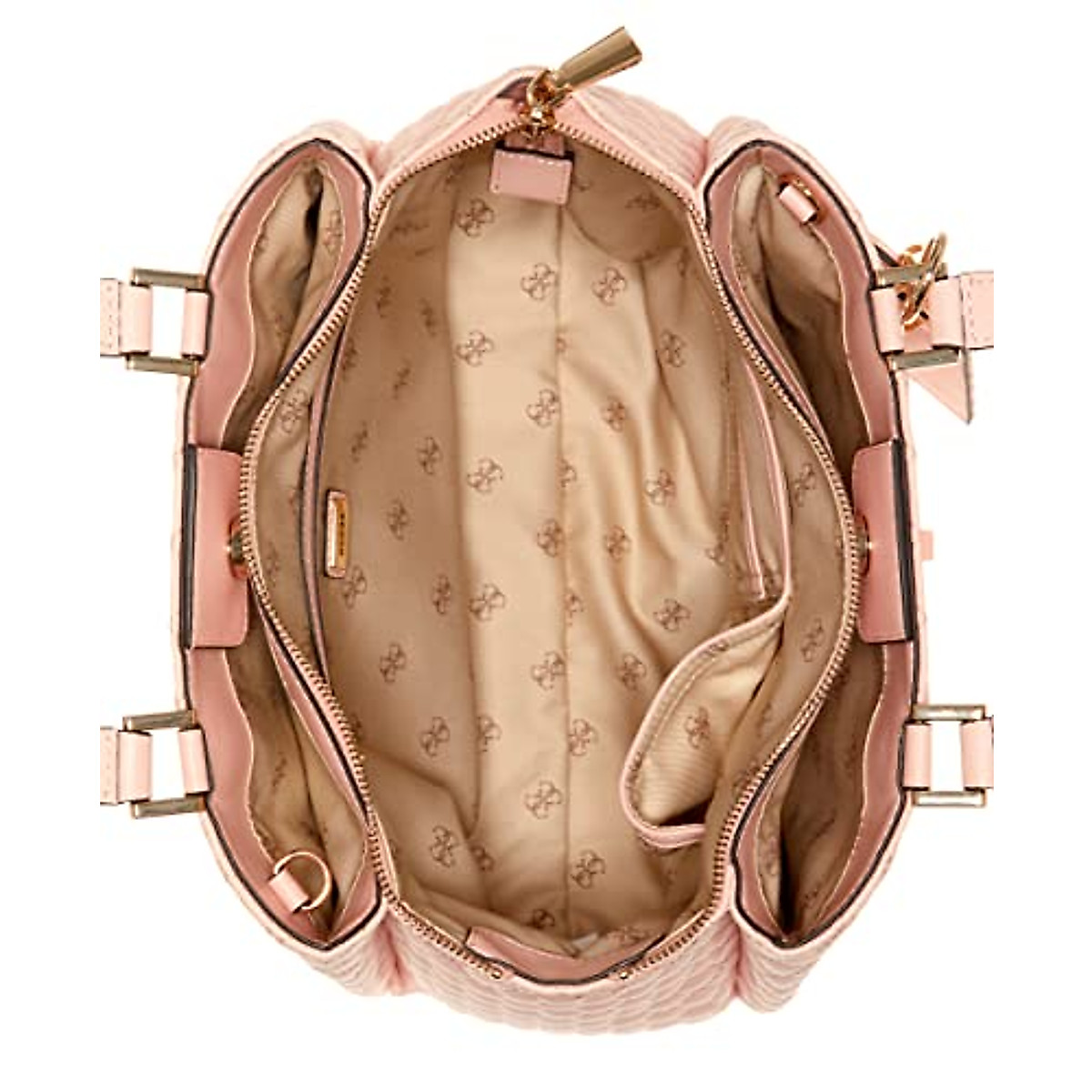 GUESS Rue Rose Girlfriend Satchel, Peach