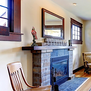 RIVER OF GOODS Stained Glass Bird Accent Lamp - 8" W x 13.5" H - Tiffany Style Table Lamps for Home, Office Desk, Bedroom, Nightstand - Blue Jay Decor