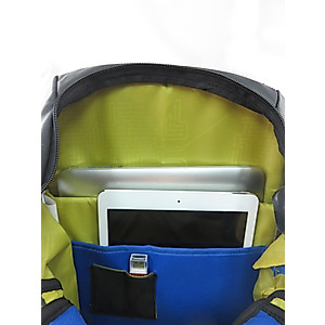 Swissdigital Design Sound Byte Laptop Gaming Backpack, With Bluetooth Speaker, Charging Port, For Laptops up to 15", Black (SD-03B)