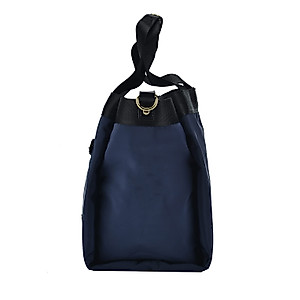 Kah&Kee Handbags for Women Shoulder Bags Tote Satchel Crossbody Water-Repellent Nylon (Navy)