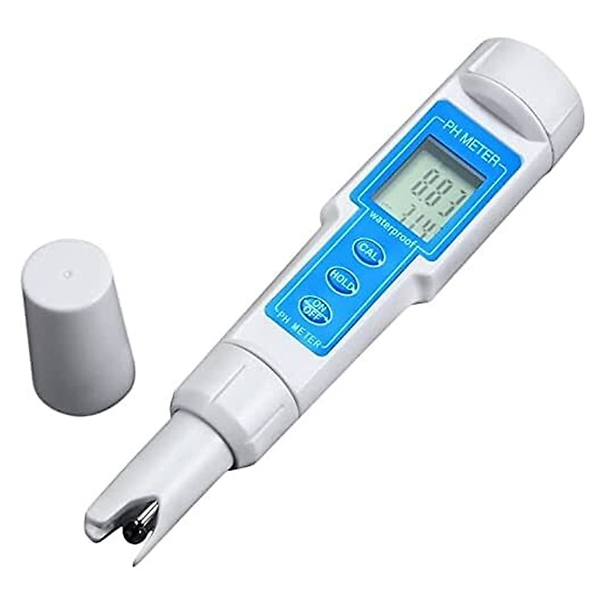 YUESFZ Precise Waterproof PH Pen Meter Portable Digital PH Tester for Aquarium Pool Water Wine Urine Laboratory Practical Water Quality Detector