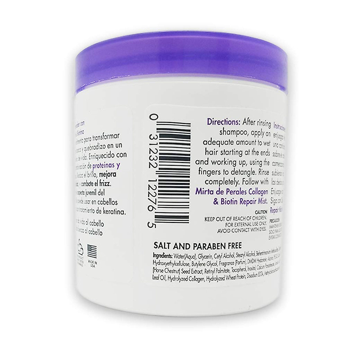 Mirta de Perales Collagen Biotin Shampoo + Conditioner + Repair MistSet