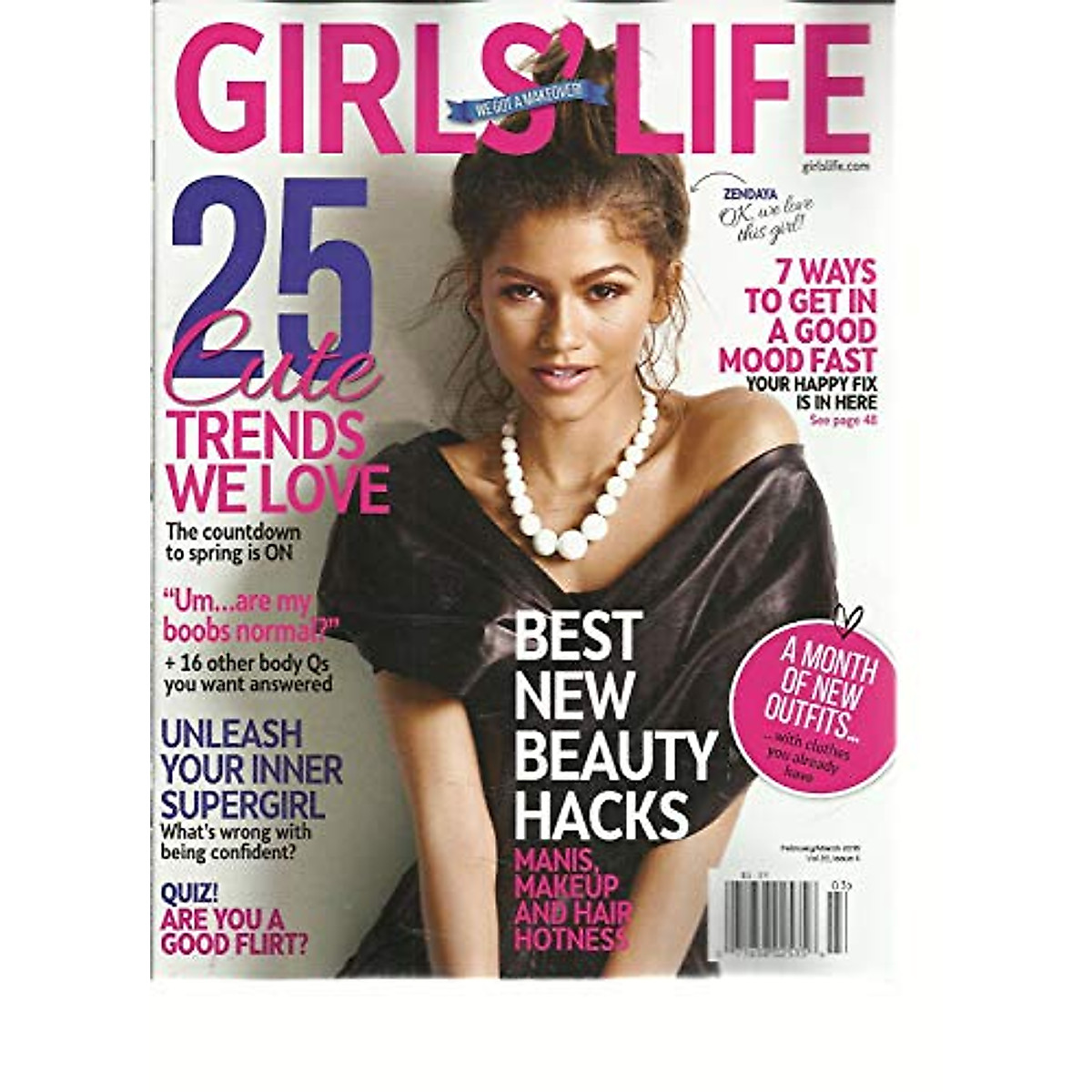 GIRLS LIFE, WE GOT A MAKEOVER ! FEBRUARY/MARCH, 2016 (25 CUTE TRENDS WE LOVE