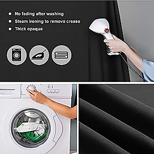 10x12ft Black Backdrop for Photography, CPLIRIS Black Photo Backdrop Collapsible Black Screen Curtain with 4 Spring Clamps and 4 Backdrop Clips for Party or Photoshoot