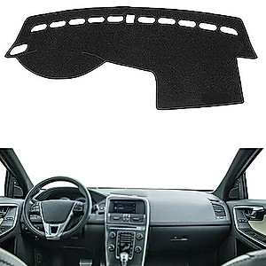 Fit for Volvo XC60 S60 S60L 2012-2016 LHD, car Dashboard Cover, Multifunction Dashboard Protector Cover, Dash Cover mat, Non-Slip