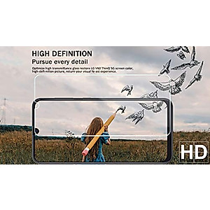 LG V60 ThinQ Screen Protector + Camera Lens Protectors by YEYEBF,[2+2 Pack] Tempered Glass Screen Protector [9H Hardness][Case-Friendly][3D Glass][Bubble-Free] Screen Protector Glass for LG V60 ThinQ