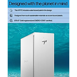 HP Envy Desktop Bundle PC, NVIDIA GeForce RTX 3070 Graphics,12th Generation Intel Core i9 Processor, 16 GB SDRAM, 1 TB SSD, Windows 11 Home OS, Wi-Fi & Bluetooth (TE02-0042, 2022)