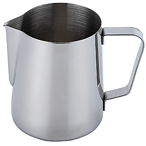 PCduoduo Milk Frother Steamer Cup - Stainless Steel Coffee Tools Cup -Foam Making for Coffee Matcha Chai Cappuccino Latte & Hot Chocolate (5oz/150ML)