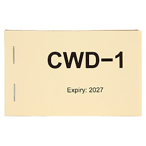 MIRA SAFETY M MIRA Safety CBRN Detection Paper for Chemical Warfare Agents | Color-Changing Test Strips for G Agents, V Agents, and H Agents (CWD-1)