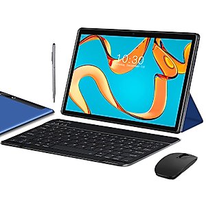 AOYODKG Android 11 Tablet, Tablet with Keyboard,4GB RAM 64GB ROM/128GB Expansion 2 in 1 Tablet,6000mAh,Dual Camera, IPS Touchscreen, GMS Certified Tablets PC