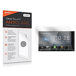 BoxWave Screen Protector Compatible with Kenwood Excelon DMX907S - ClearTouch Anti-Glare (2-Pack), Anti-Fingerprint Matte Film Skin for Kenwood Excelon DMX907S