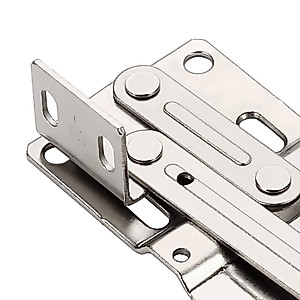 Furniware 1Pair Tip Out Tray Hinges, Standard Sink Hinges for Sink-Front Drawer, Steel