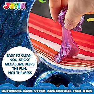 JOYIN Slime Party Favors, 36 Pack Galaxy Slime Ball Party Favors - Stretchy, Non-Sticky, Mess-Free, Stress Relief, and Safe for Girls and Boys - Classroom Reward, Valentine's Day Party Supplies