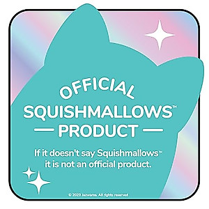 Squishmallows Original 14-Inch Judy Orange Tie-Dye Tangerine with Glasses - Large Ultrasoft Official Jazwares Plush