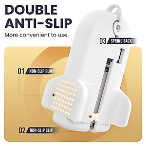 TAILI Rolling Slide Clip for Vacuum Storage Bags, Slide Seal Accessories for Space Saver Bags, Plastic Heavy Seal Grip, Air Tight Seal