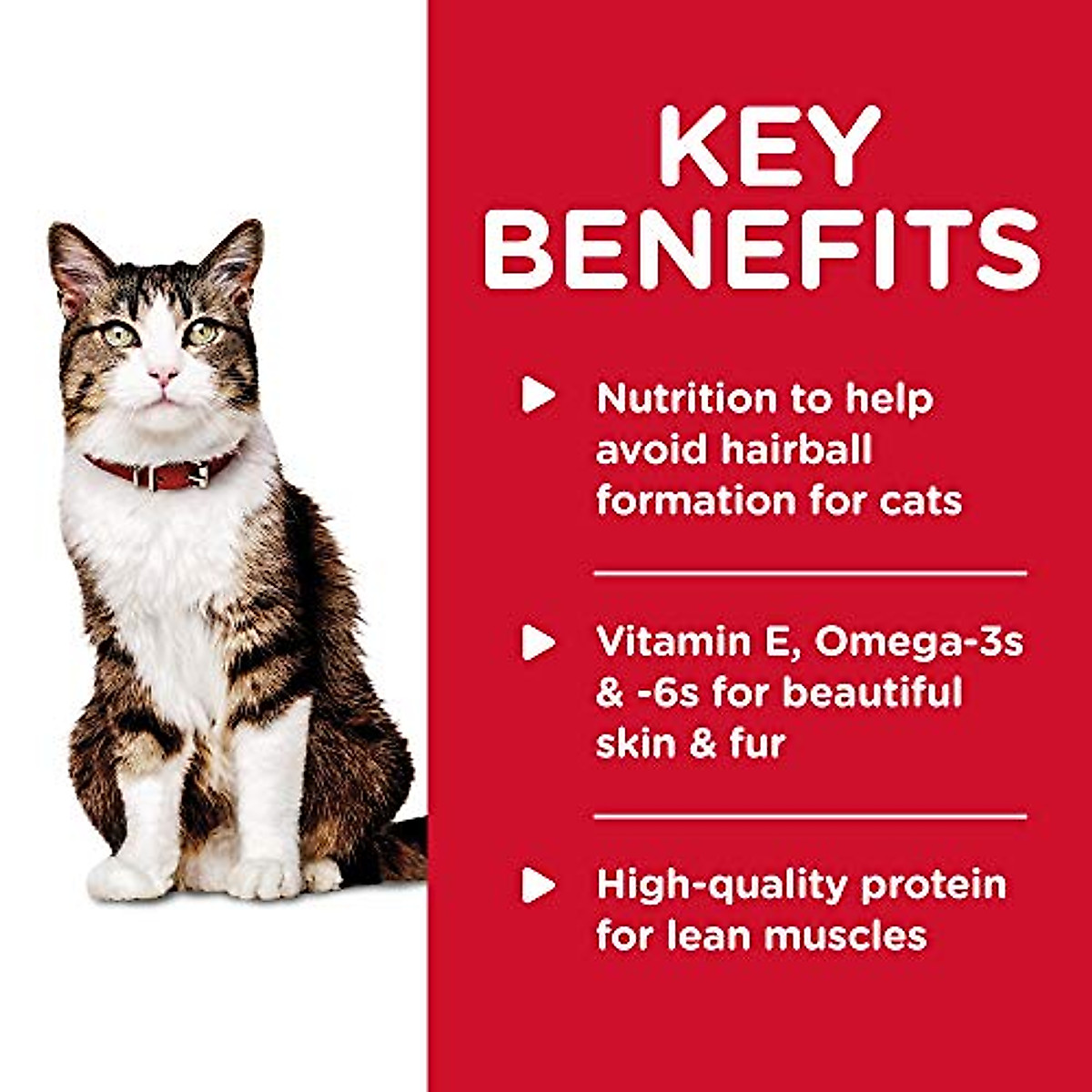 Hill's Science Diet Adult Hairball Control Wet Cat Food, Savory Chicken Entrée, 2.9 oz. Cans, 24-Pack