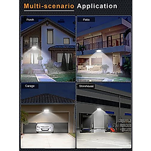 Ankishi 200W LED Flood Lights Outdoor, Waterproof IP67 20000LM Security Floodlights with 2 Adjustable Modules, 6500K Daylight White Outdoor Work Light for Garden, Yard, Stadium, Warehouse, Square