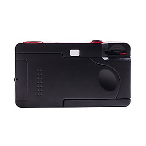 Kodak M35 Film Camera, Reusable, Focus Free, Easy to Use, Build in Flash and Compatible with 35mm Color Negative or Bl/W Film (Film and AAA Battery NOT Included) (Flame Scarlet)