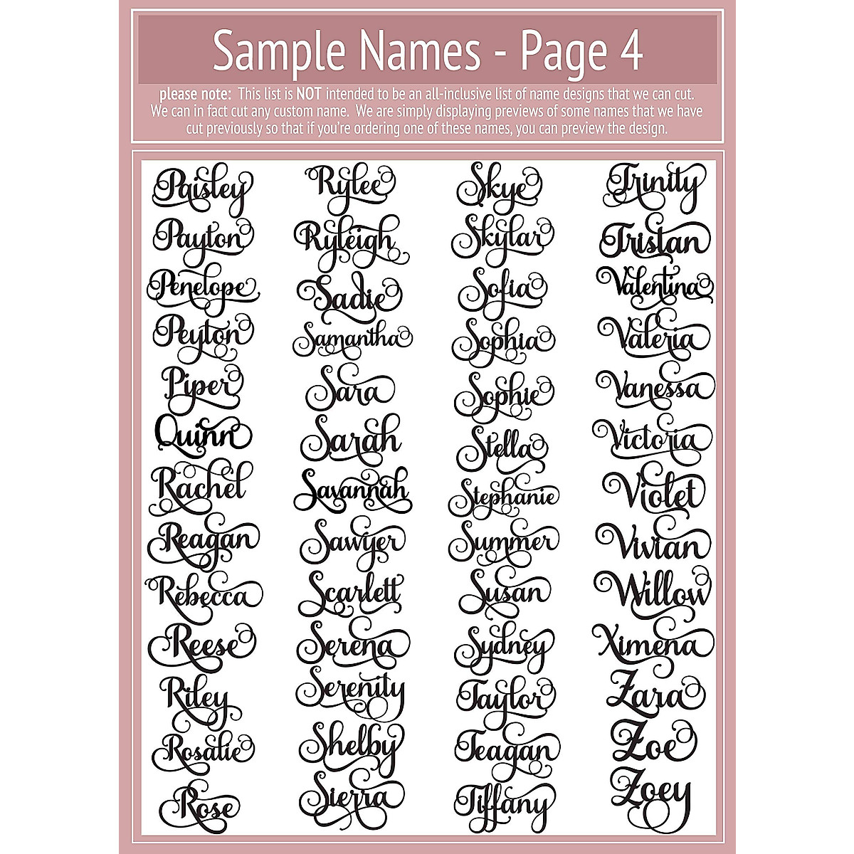 Custom Girls Name Nursery Wooden Sign, Sophia Font Personalized Nursery Decor, New Baby Gift, First Name Wood Cutout, Personalized Kids Room Sign Decor