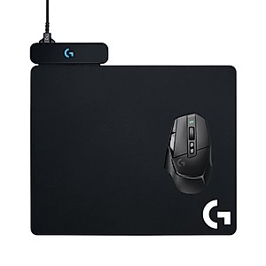 Logitech G502 X Lightspeed Wireless Gaming Mouse + Powerplay Wireless Charging System - Black