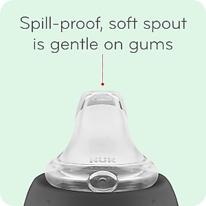 NUK Simply Natural Medium Flow Baby Bottle Nipples