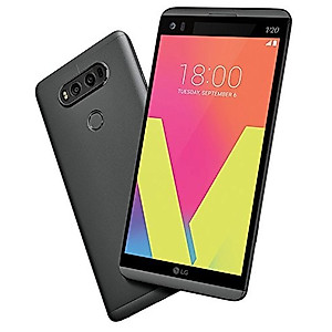 LG V20 H910a 64GB 5.7" IPS LCD Display Android Smartphone w/ Dual Rear Cameras (16MP+8MP) - Carrier Unlocked for all GSM Carriers Worldwide (Titan Gray)
