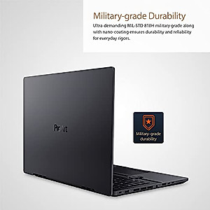 ASUS ProArt StudioBook 16 Laptop, 16” 2560x1600 120Hz Display, AMD Ryzen 7, 32GB DDR4, 1TB PCIe SSD, Nvidia Geforce RTX 3060, Windows 11 Home, H5600QM-AH78, Star Black