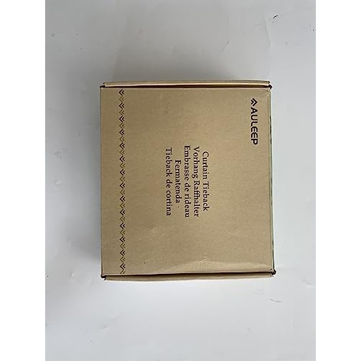 AULEEP Magnetic Curtain Tiebacks, 4 Pack Magnetic Decorative Drapes Curtain Clips Buckle, Flower Curtain Tie Back, European and American Style (Silver)