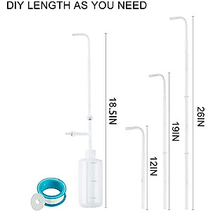 BKSAI Hanging Plant Plant Watering Bottle Update Multifunction Watering can with Long Spout Can Anti-backflow Watering System | Indoor or Outdoor | U.S.A Patent Design