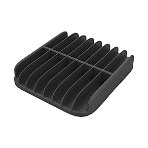 FENGCHUANG Game Disk Storage Rack Storage Rack, Game Bracket Accessories,for PS5 DE/UHD/PS4/XBOX Series of Game Disk Storage Racks,16 Slots,Black