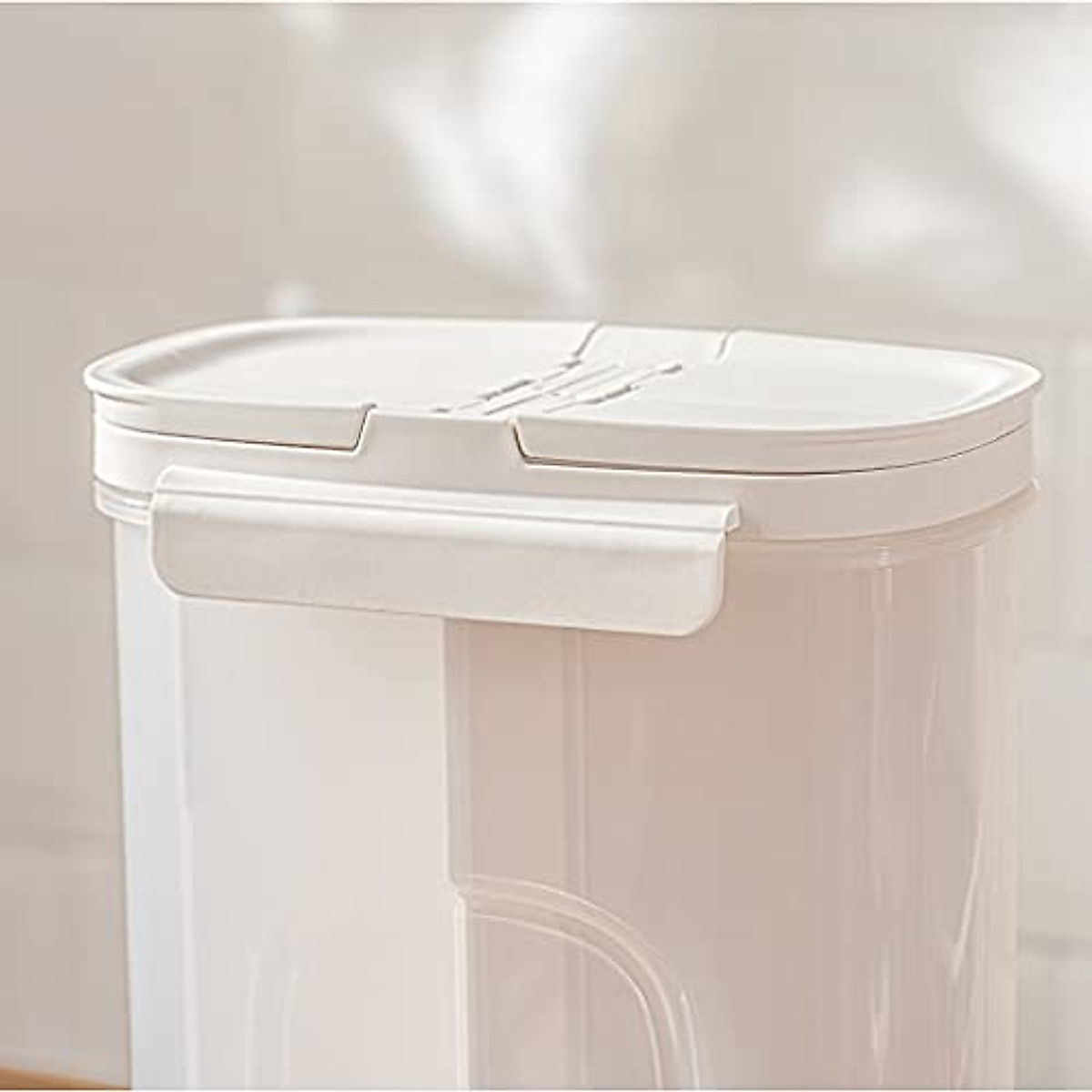 Food Storage Containers Cereal Containers Storage Pieces Clear Silicone Cereal Keeper Container Large Cereal Food Storage Containers With Lids Cookie Jar (Color : Green 3pcs)