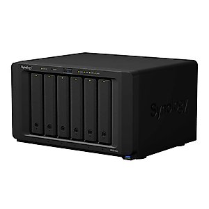 Synology DiskStation DS3018xs Tower NAS Server, Intel Pentium D1508 Dual-Core, 32GB DDR4, 4TB SSD, 32TB SATA HDD, DSM Software