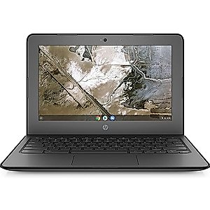HP Chromebook 11A G6 11.6 Inch Education Edition Laptop AMD A4-9120C 4GB DDR4 RAM 16GB eMMC Computer Storage AMD Radeon R4 Graphics ChromeOS USB C MicroSD Card Reader WiFi Bluetooth - Gray (Renewed)