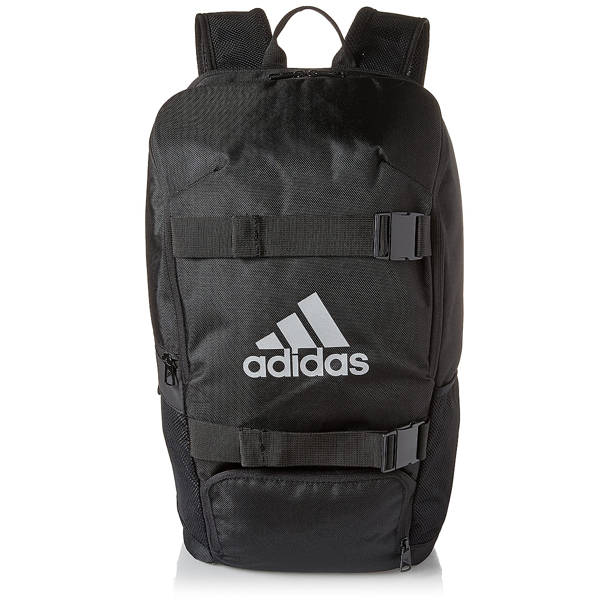 adidas Tiro 21 AEROREADY Backpack, Black/Reflective Silver/White, No Size