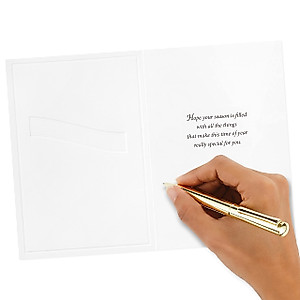 Hallmark Image Arts Boxed Christmas Cards Assortment, Classic Plaid (4 Designs, 24 Cards with Envelopes)