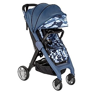 Larktale chit chat plus | Lightweight Full-Featured Stroller for Newborns and Toddlers | Compact Folding Stroller for Travel Featuring Eco-Friendly Materials and One-Handed Steering, Cottlestone Cream