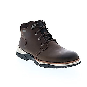 Clarks Topton Mid GTX Dark Brown Oily Leather 10 D (M)