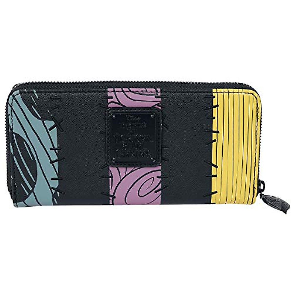 Loungefly x Nightmare Before Christmas Sally Cosplay Zip-Around Faux Leather Wallet (Multicolored, One Size)