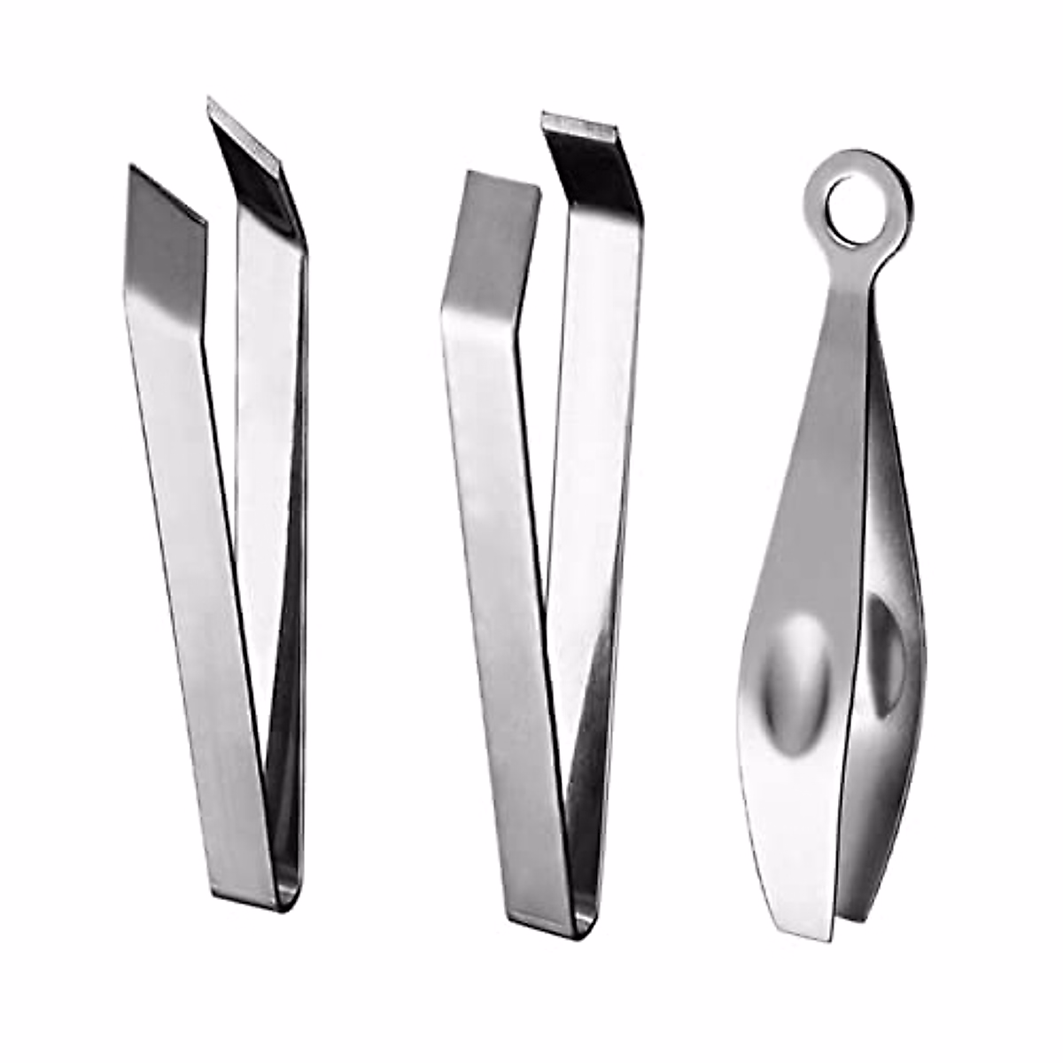 Anneome 3pcs Hair Removal Clip Fish Scaler Tool Razor Blade Scraper Tool Seafood Tools Hair Removing Fishbone Pliers Pig Hair Pig Hair Tweezer Kitchen Accessory Duck Hair Removing Tweezer