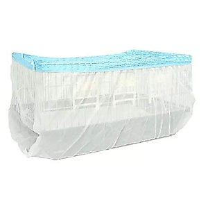Fit Fly Bird Cage Cover Pocket Style Guard Mesh Tulle Curtain Seed Catcher Small Medium Large Extra Large (Extra Large)