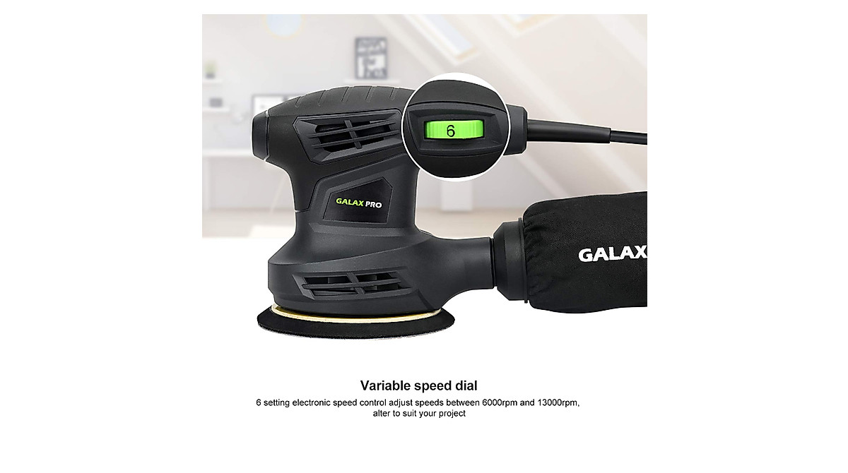GALAX PRO 280W Orbital Sander with Dust Collector