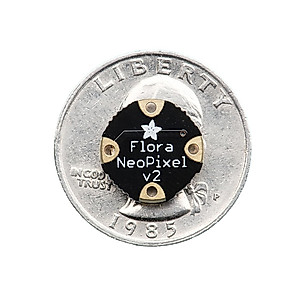 Adafruit Flora RGB Smart NeoPixel Version 2 - Pack of 4 [ADA1260]