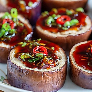 TomorrowSeeds - Chinese Eggplant Seeds - 200+ Count Packet - for 2024 Purple Shine Long Asian Aubergine Ping Tung Japanese Eggplants Brinjal