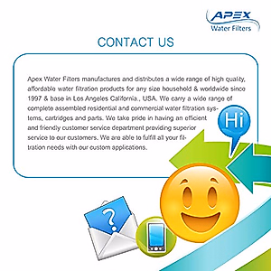 Apex MR-5050 5-Stage Reverse Osmosis Water Filtration System - Super Advanced Water Purification System - Provide Safe Healthy Contamination-free Purified Drinking Water | 50 GPD