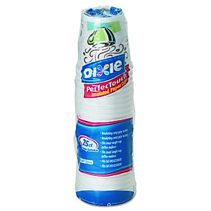 Dixie 5310DX Hot Cups, Paper, 10oz, Coffee Dreams Design (Case of 500)